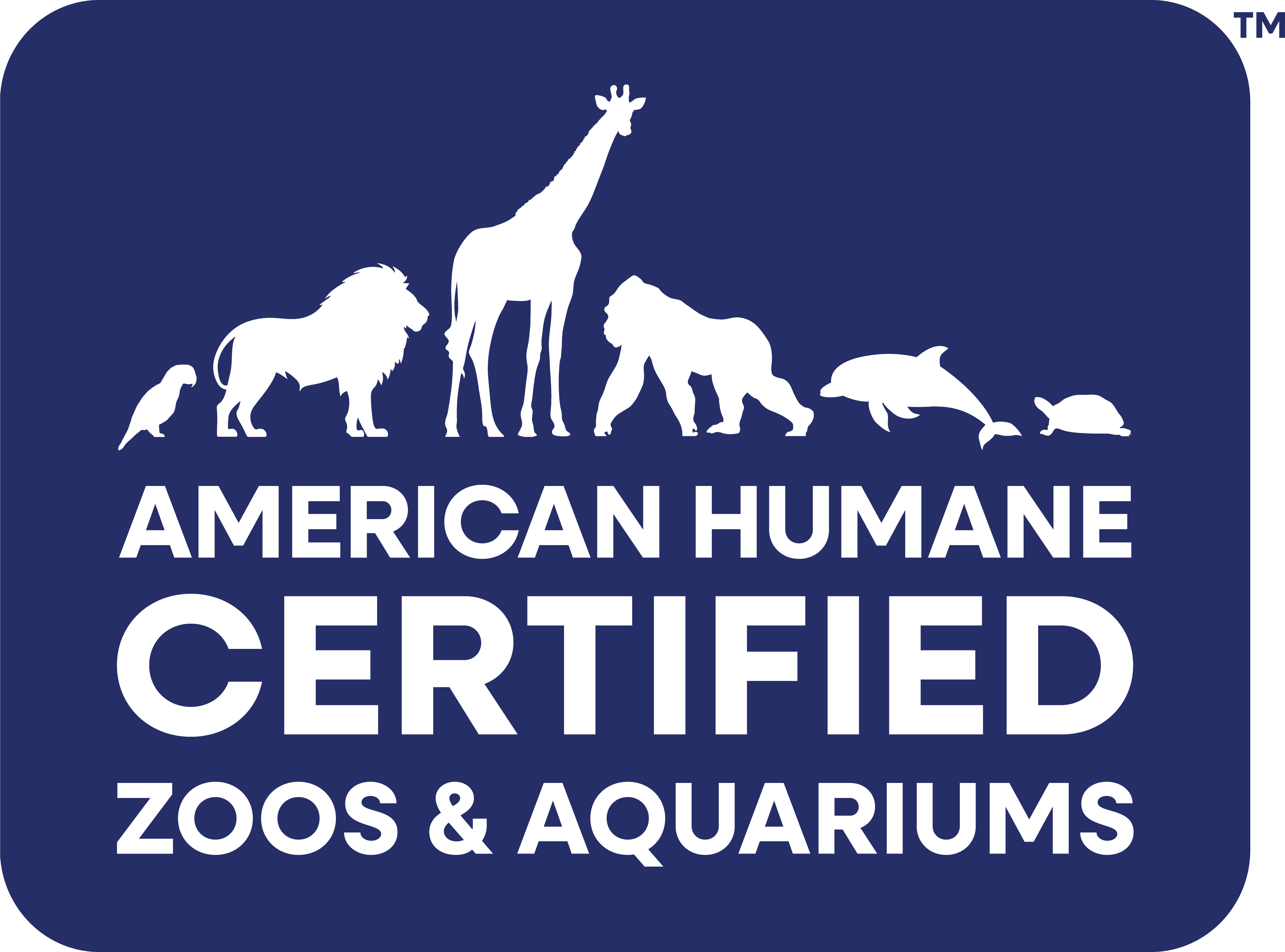 Visit Certified Zoos & Aquariums - American Humane Society