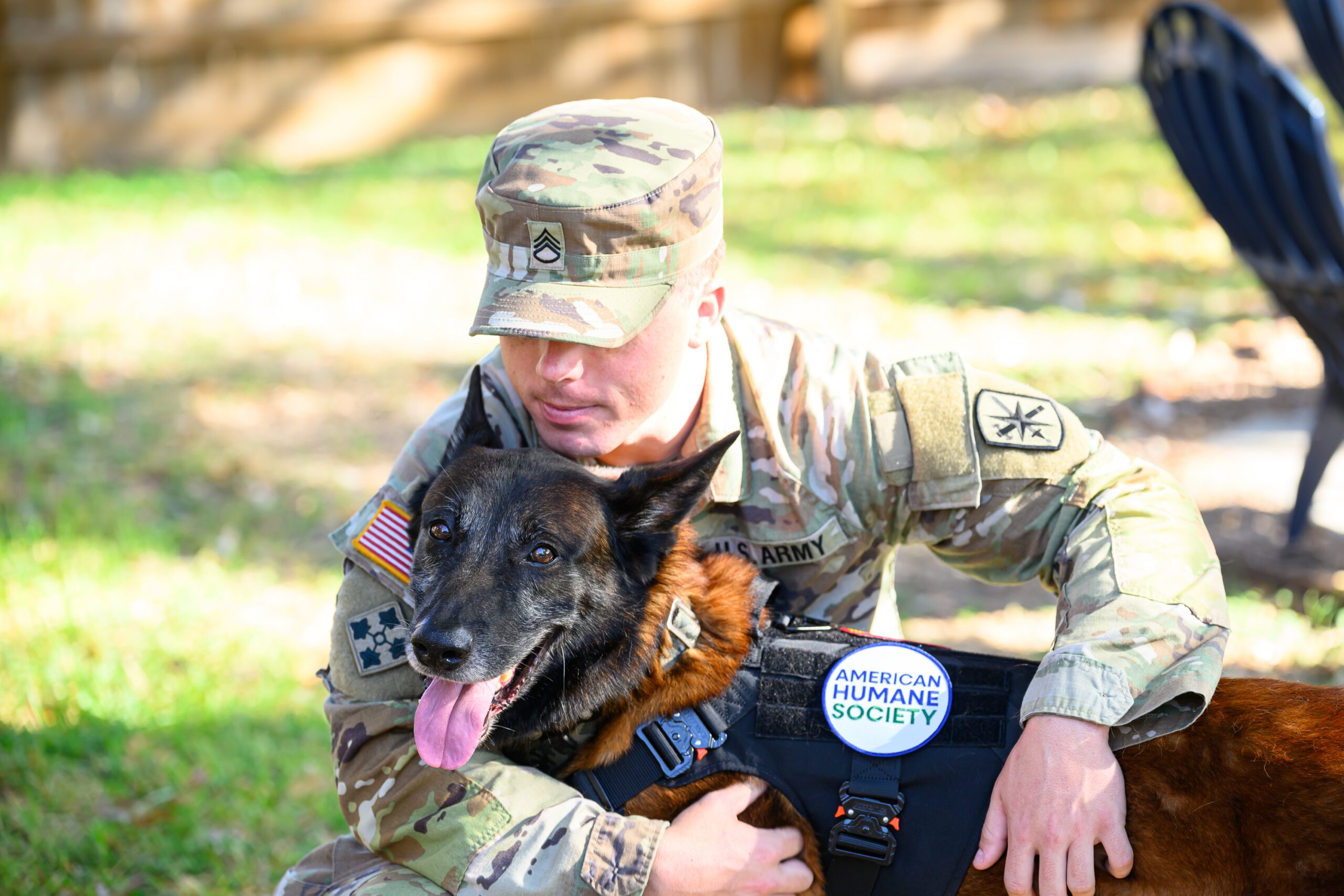 American Humane Reunites Retired Military Working Dog and Hander who ...