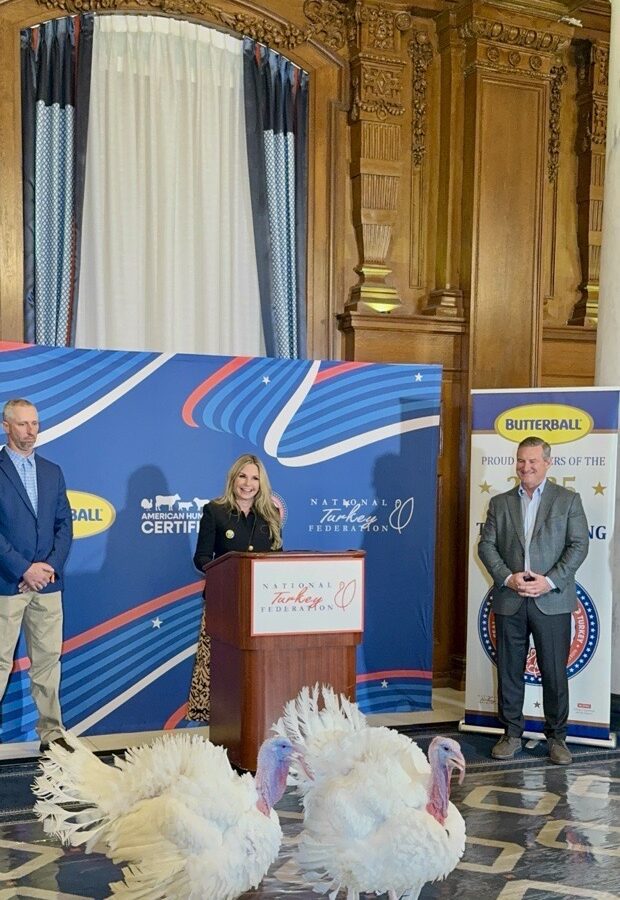 American Humane Certified Butterball Turkeys Pardoned in the National ...